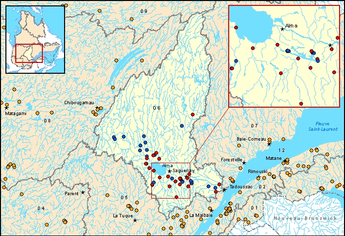 Carte Rivière Manouane